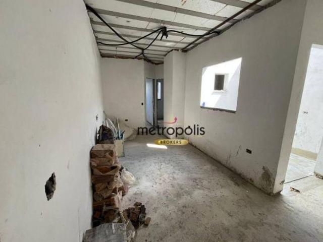 Apartamento com 2 dormitórios à venda, 48 m² por R$ 389.000,00 Parque Erasmo Assunção Santo Andr