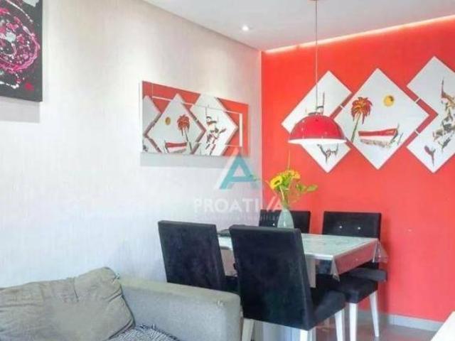 Apartamento com 2 dormitórios à venda, 48 m² por R$ 490.000,00 Nova Petrópolis São Bernardo do C
