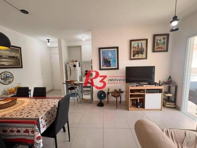 Apartamento com 2 dormitórios à venda, 48 m² por R$ 680.000,00 José Menino Santos/SP
