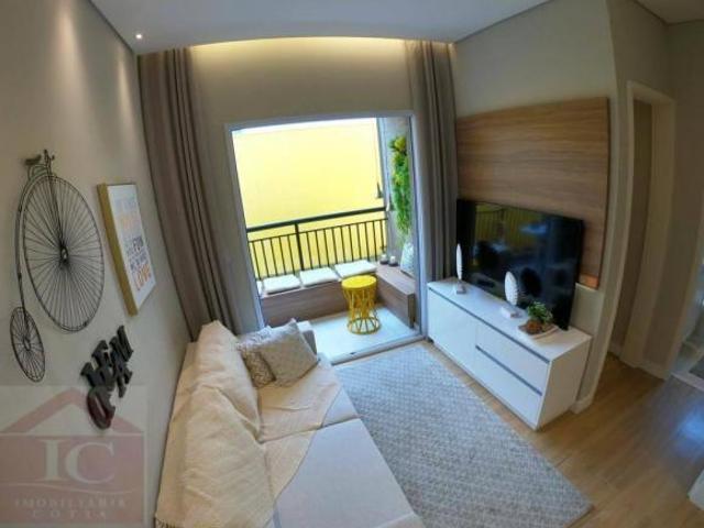 Apartamento com 2 dormitórios à venda, 49 m² por R$ 300.000,00 Tijuco Preto Vargem Grande Paulis