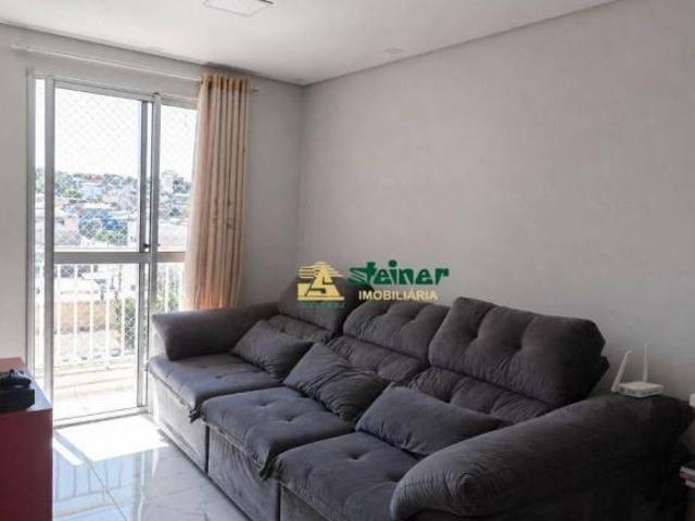 Apartamento com 2 dormitórios à venda, 49 m² por R$ 325.000,00 Jardim Rossi Guarulhos/SP