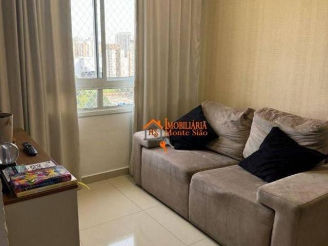 Apartamento com 2 dormitórios à venda, 49 m² por R$ 349.900,00 Centro Guarulhos/SP