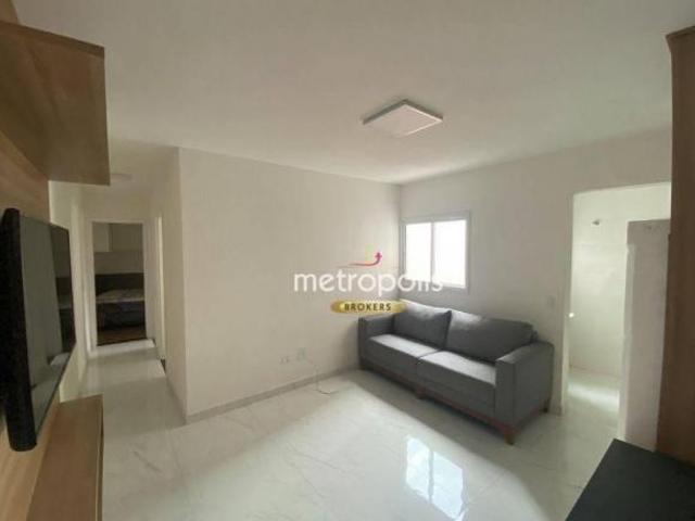 Apartamento com 2 dormitórios à venda, 49 m² por R$ 399.000,00 Campestre Santo André/SP