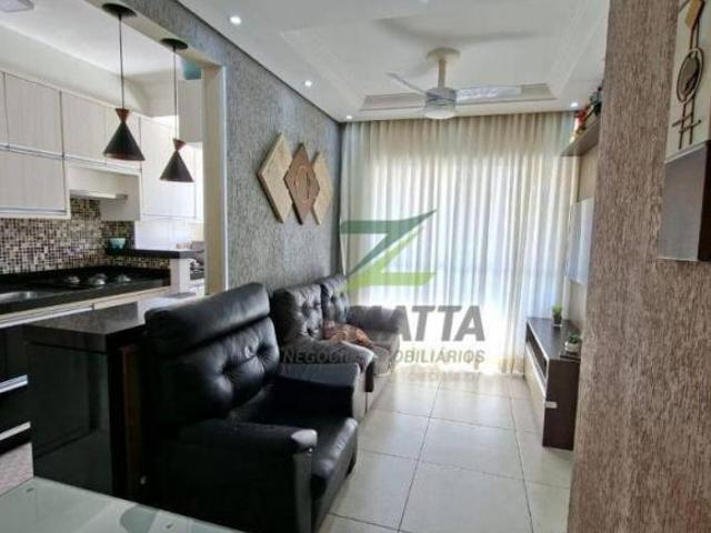 Apartamento com 2 dormitórios à venda, 49 m² Parque Residencial Santa Inês Santa Bárbara D&apos Oeste