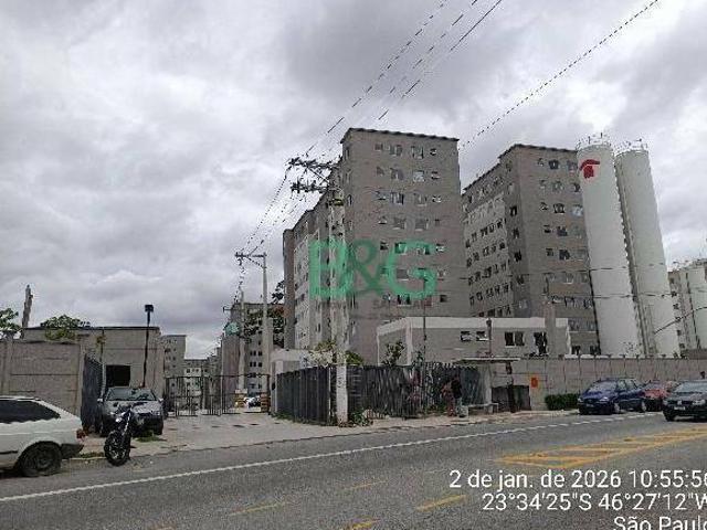 Apartamento com 2 dormitórios à venda, 40 m² por R$ 126.926,84 Fazenda Caguaçu São Paulo/SP