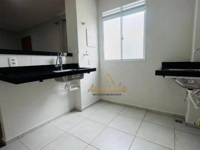 Apartamento com 2 dormitórios à venda, 40 m² por R$ 205.000 Jardim Vista Alegre Santa Bárbara D&apos