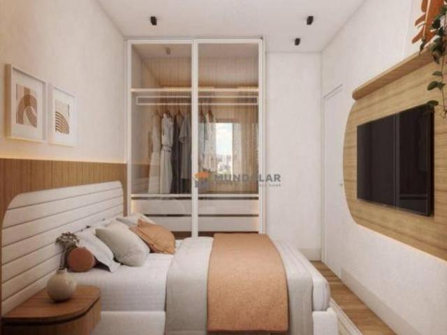 Apartamento com 2 dormitórios à venda, 40 m² por R$ 255.000 Loteamento Itaboa Campo Largo/PR
