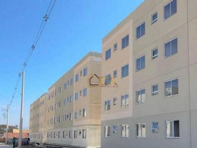Apartamento com 2 dormitórios à venda, 40 m² por R$ 250.990,00 Parque Vera Cruz Tremembé/SP