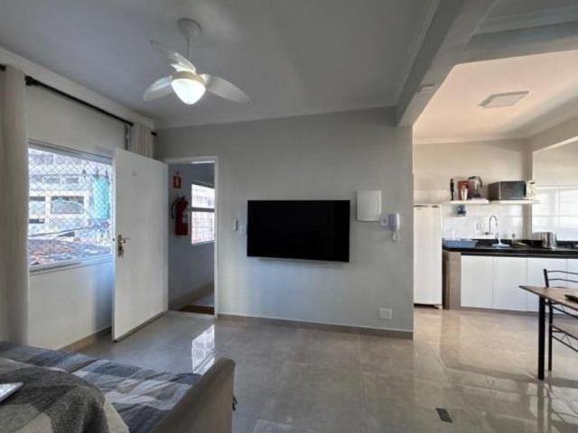Apartamento com 2 dormitórios à venda, 40 m² por R$ 357.000,00 Aviação Praia Grande/SP