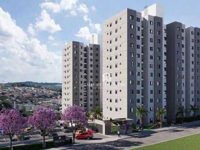 Apartamento com 2 dormitórios à venda, 41 m² a partir de R$ 283.000 Terra Brasilis São José dos