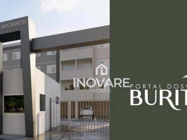 Apartamento com 2 dormitórios à venda, 41 m² por R$ 179.000,00 Setor Buritys Itumbiara/GO