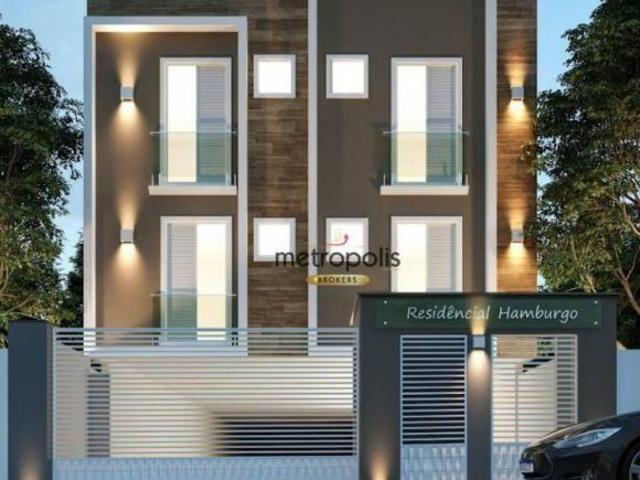 Apartamento com 2 dormitórios à venda, 41 m² por R$ 309.000,01 Vila Guarani Santo André/SP