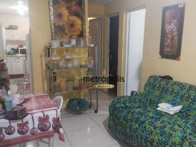 Apartamento com 2 dormitórios à venda, 42 m² por R$ 200.000,00 Jardim Silvina São Bernardo do Ca