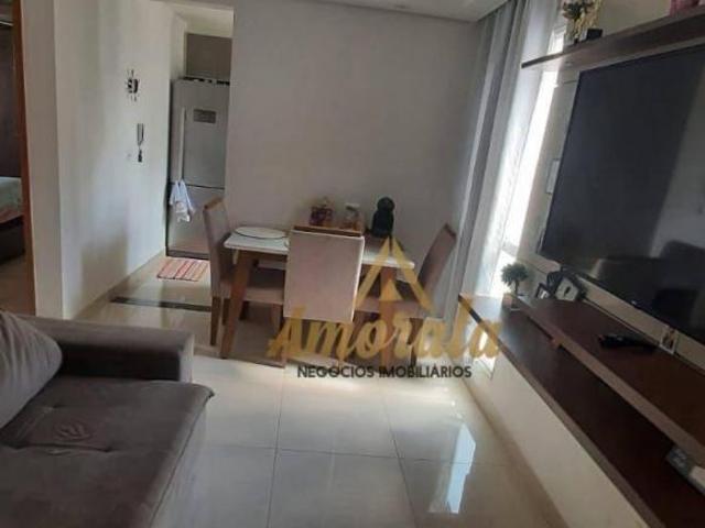 Apartamento com 2 dormitórios à venda, 42 m² por R$ 230.000,00 Jardim Terramérica II Americana/S