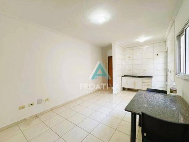 Apartamento com 2 dormitórios à venda, 42 m² por R$ 265.000,00 Vila Homero Thon Santo André/SP
