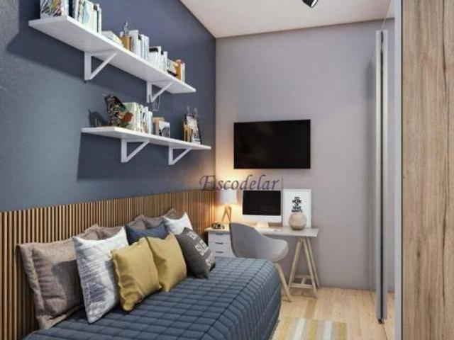 Apartamento com 2 dormitórios à venda, 42 m² por R$ 269.700,00 Vila Nivi São Paulo/SP