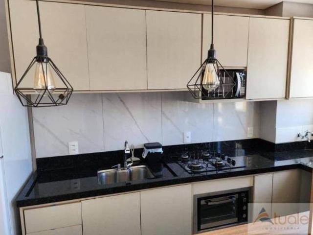 Apartamento com 2 dormitórios à venda, 42 m² por R$ 290.000,00 Residencial Quinta do Lago Hortol