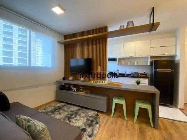 Apartamento com 2 dormitórios à venda, 42 m² por R$ 328.000,00 Vila Aquilino Santo André/SP