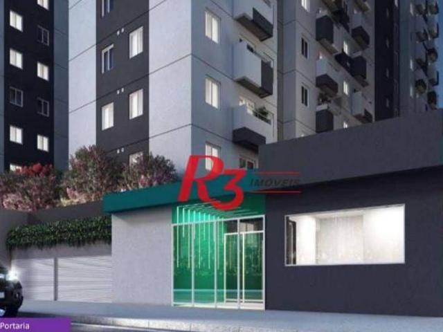 Apartamento com 2 dormitórios à venda, 42 m² por R$ 371.000,00 Jabaquara Santos/SP