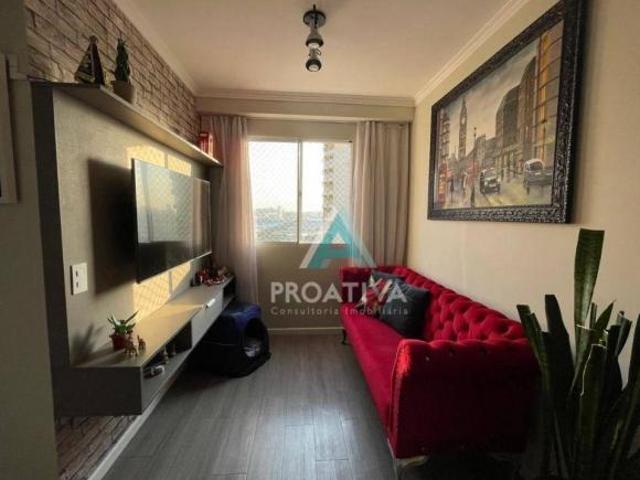 Apartamento com 2 dormitórios à venda, 42 m² por R$ 399.000,00 Vila Valparaíso Santo André/SP