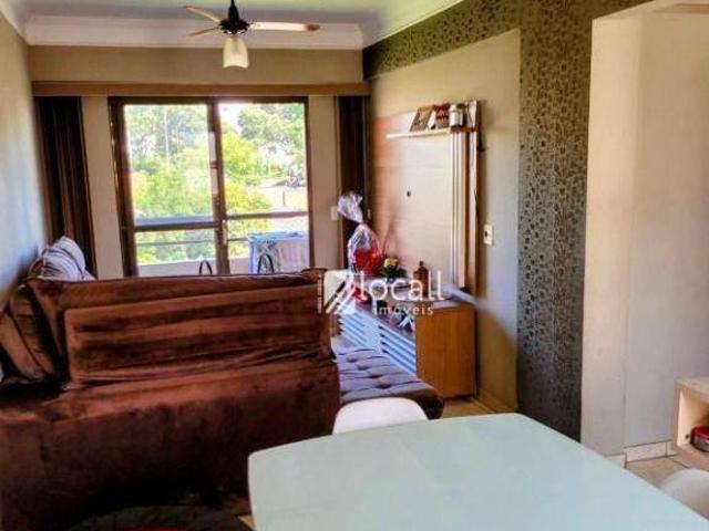 Apartamento com 2 dormitórios à venda, 43 m² por R$ 170.000,00 Jardim Santa Lúcia São José do Ri