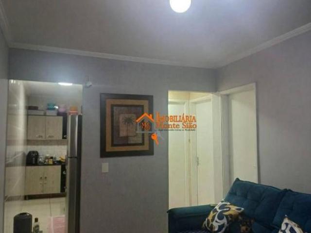 Apartamento com 2 dormitórios à venda, 43 m² por R$ 185.000,00 Pimentas Guarulhos/SP