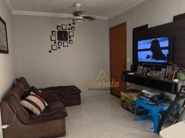 Apartamento com 2 dormitórios à venda, 43 m² por R$ 199.000,00 Jardim Terramérica II Americana/S