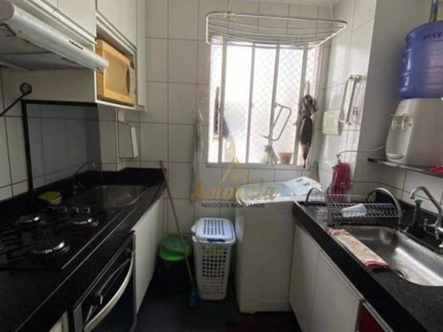 Apartamento com 2 dormitórios à venda, 43 m² por R$ 205.000,00 Jardim Terramérica II Americana/S