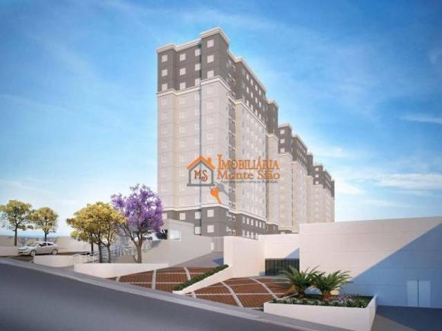 Apartamento com 2 dormitórios à venda, 43 m² por R$ 287.000,00 Jardim Diogo Guarulhos/SP