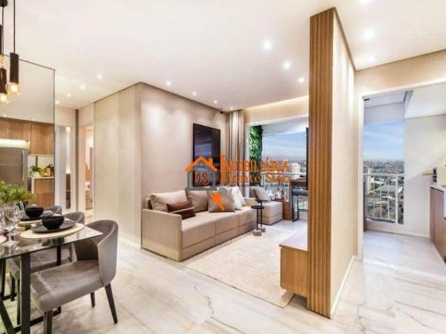 Apartamento com 2 dormitórios à venda, 43 m² por R$ 415.000,00 Vila das Bandeiras Guarulhos/SP