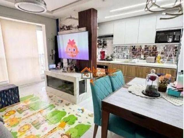 Apartamento com 2 dormitórios à venda, 43 m² por R$ 460.000 Vila Itapegica Guarulhos/SP