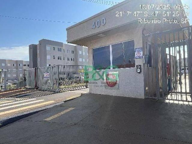 Apartamento com 2 dormitórios à venda, 43 m² por R$ 92.444,76 O 16 Ribeirão Preto/SP