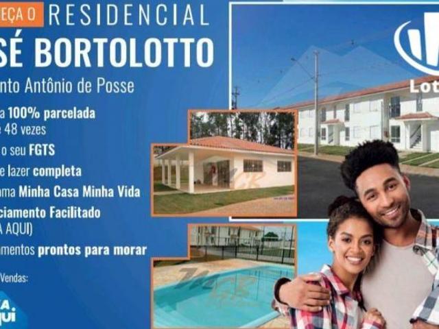 Apartamento com 2 dormitórios à venda, 54 m² Centro Santo Antônio de Posse/SP