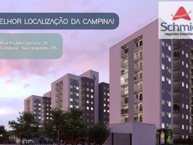 Apartamento com 2 dormitórios à venda, 54 m² por R$ 185.000,00 Campina São Leopoldo/RS