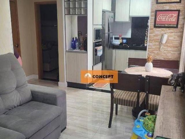 Apartamento com 2 dormitórios à venda, 54 m² por R$ 272.000,00 Vila Urupês Suzano/SP