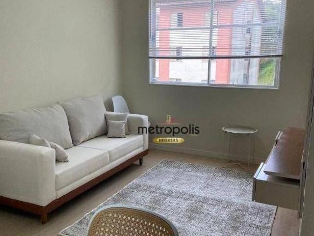 Apartamento com 2 dormitórios à venda, 54 m² por R$ 288.000,00 Jardim Santo André Santo André/SP