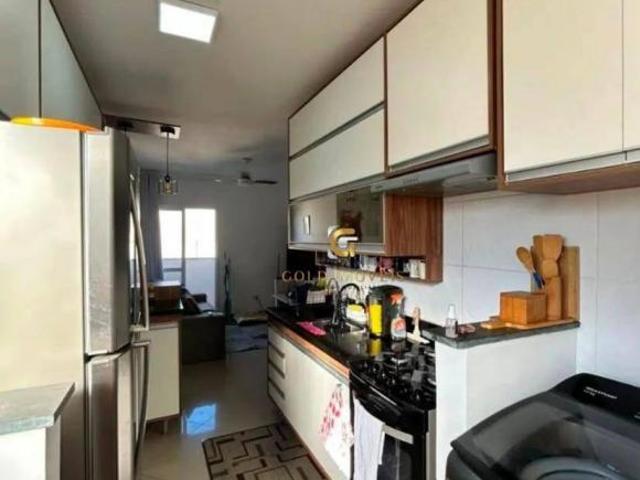 Apartamento com 2 dormitórios à venda, 54 m² por R$ 303.000 Loteamento Jardim Sol Nascente Jacar