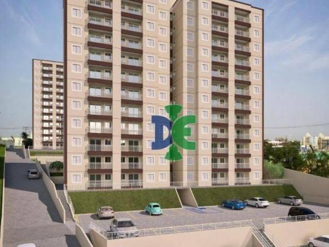 Apartamento com 2 dormitórios à venda, 54 m² por R$ 320.000,00 Parque Santo Antônio Jacareí/SP