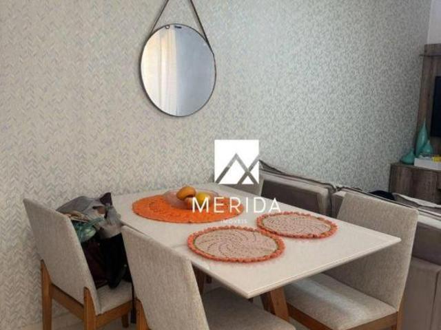 Apartamento com 2 dormitórios à venda, 54 m² por R$ 381.600,00 Utinga Santo André/SP