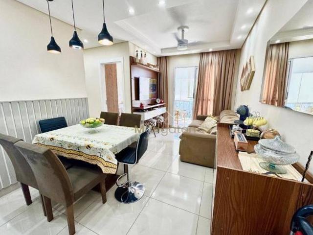 Apartamento com 2 dormitórios à venda, 54 m² por R$ 425.000,00 Vila Nambi Jundiaí/SP