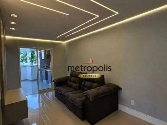 Apartamento com 2 dormitórios à venda, 54 m² por R$ 595.000,00 Vila Pires Santo André/SP