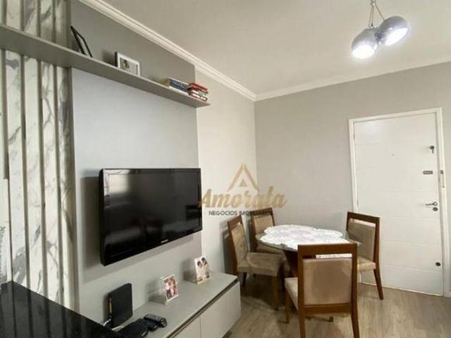 Apartamento com 2 dormitórios à venda, 55 m² por R$ 195.000,00 Jardim Santa Eliza Americana/SP