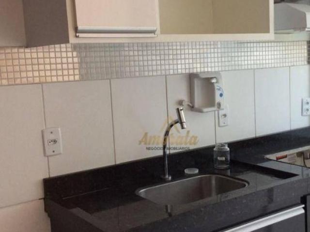 Apartamento com 2 dormitórios à venda, 55 m² por R$ 190.000 Chácara Letônia Americana/SP