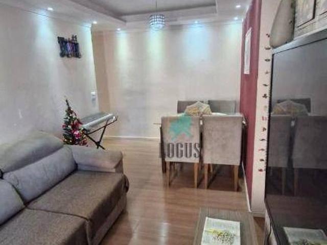 Apartamento com 2 dormitórios à venda, 55 m² por R$ 256.000,00 Cidade São Jorge Santo André/SP