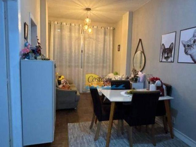 Apartamento com 2 dormitórios à venda, 55 m² por R$ 250.000,00 Centro São Vicente/SP