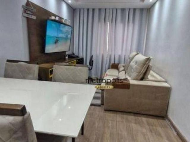 Apartamento com 2 dormitórios à venda, 55 m² por R$ 275.000,00 Jardim Irajá São Bernardo do Camp
