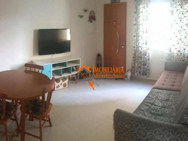 Apartamento com 2 dormitórios à venda, 55 m² por R$ 276.000,00 Vila Rio de Janeiro Guarulhos/SP