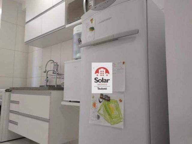 Apartamento com 2 dormitórios à venda, 55 m² por R$ 270.000,00 Monte Belo Taubaté/SP