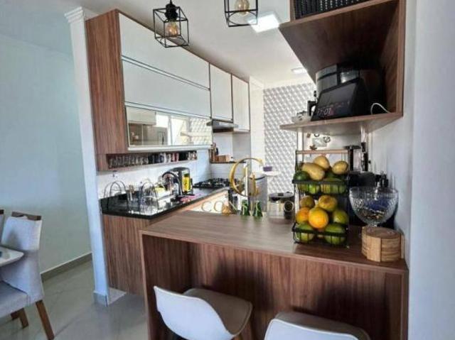 Apartamento com 2 dormitórios à venda, 55 m² por R$ 310.000,00 Loteamento Jardim Sol Nascente Ja