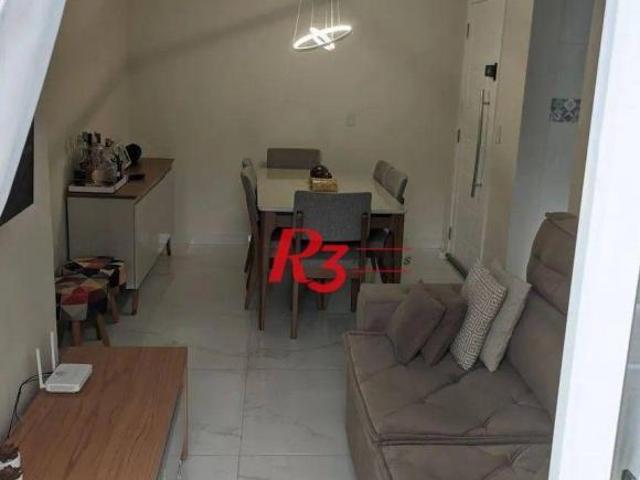 Apartamento com 2 dormitórios à venda, 55 m² por R$ 320.000,00 Morro Nova Cintra Santos/SP